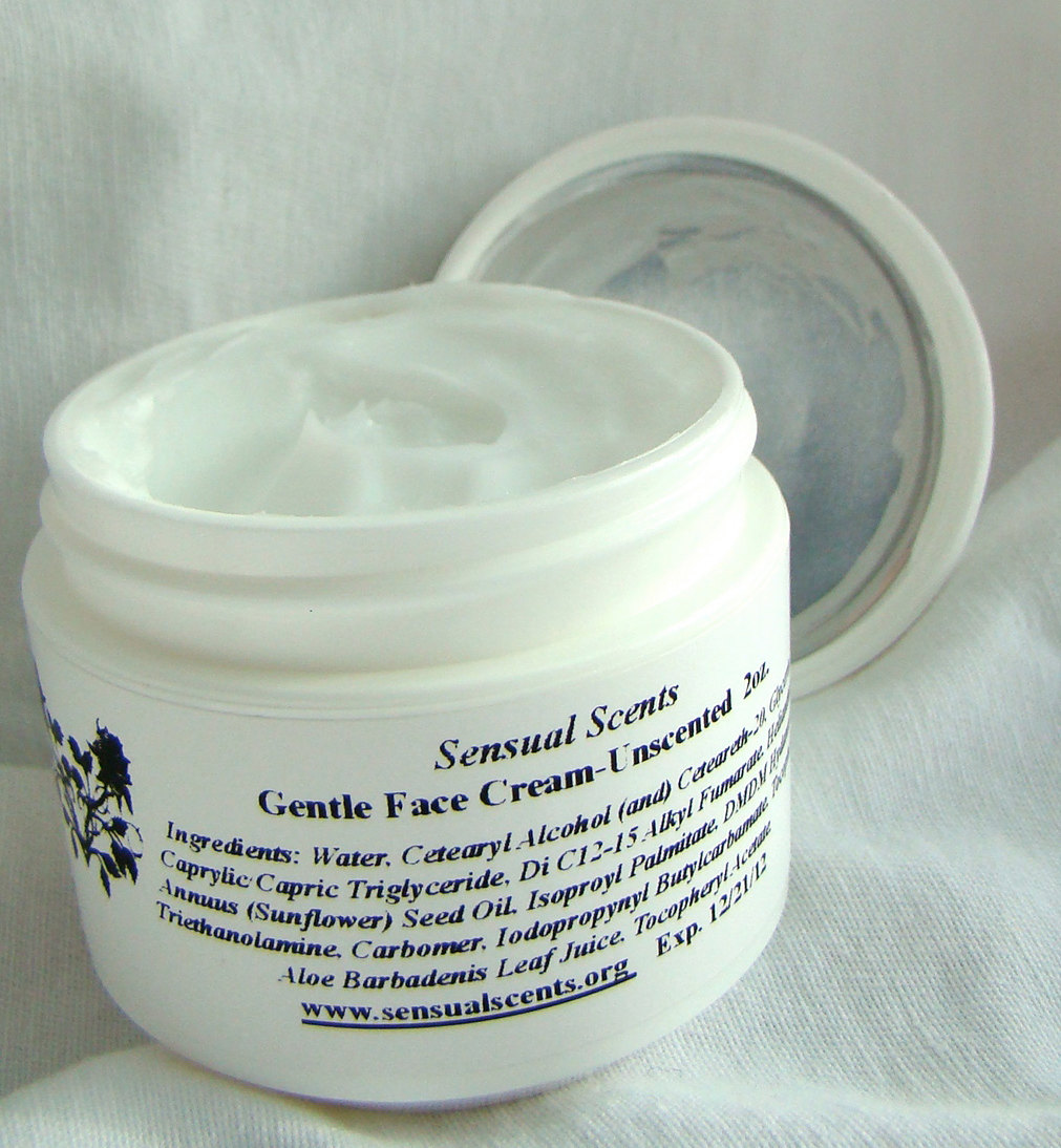 Gentle Face Cream For All Skin Types-unscented 2oz on Luulla